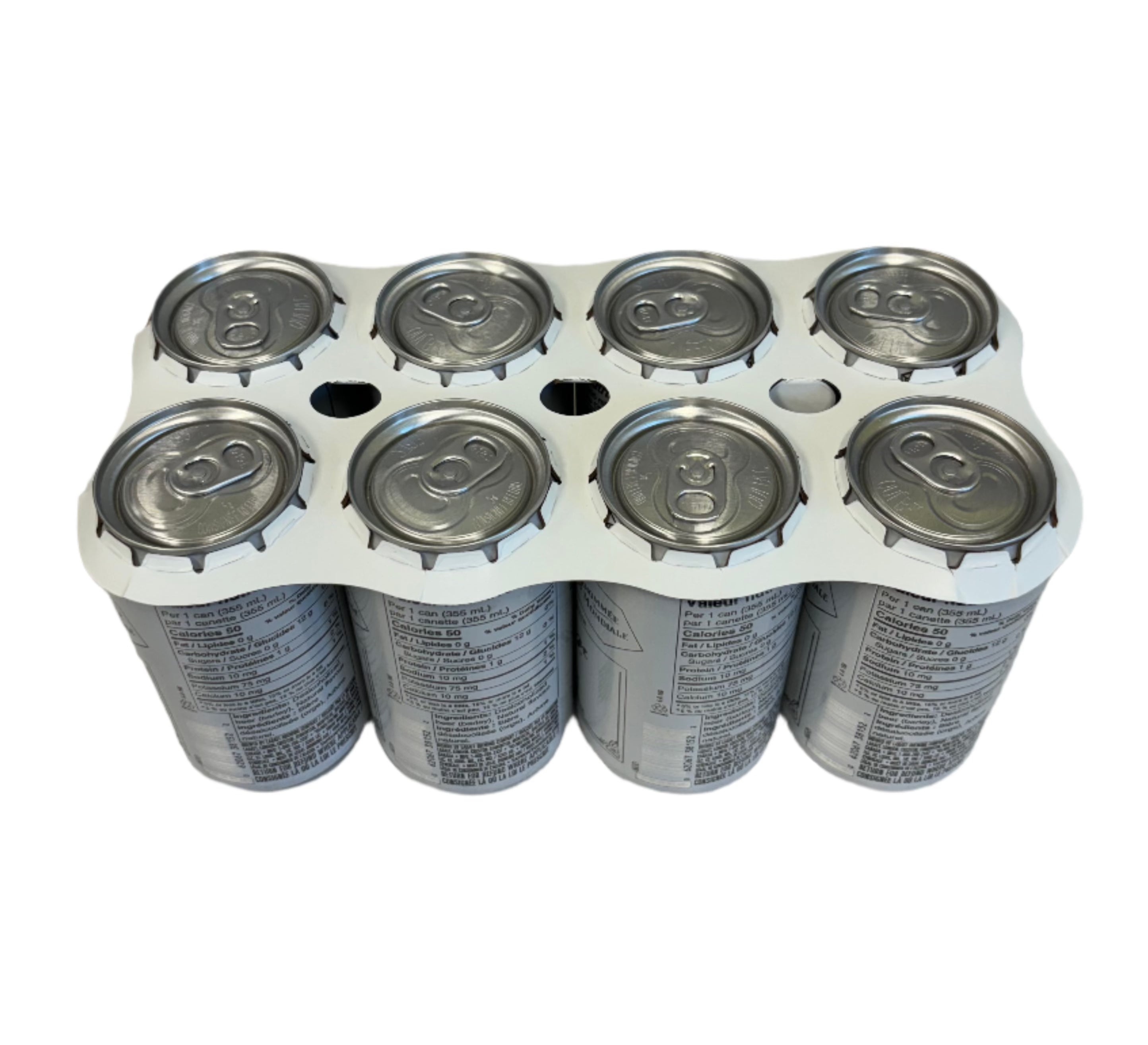 8 Pack Cardboard Rings (Choose from 500, 1000 or 1500 ...